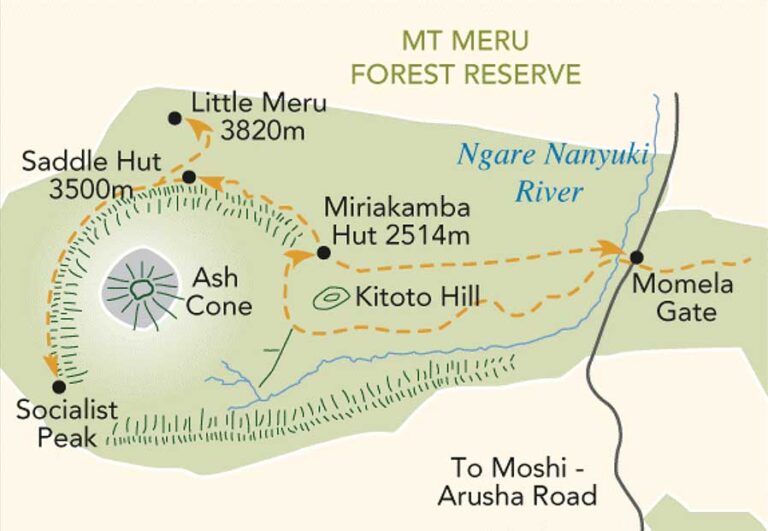 Mount Meru – Green Africa Guide